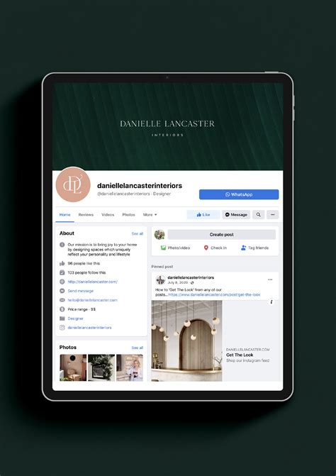 Danielle Lancaster Interiors Lisa Cron Design Thoughtfully Crafted Brand Design For Small