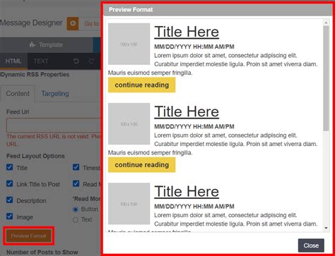 Dynamic RSS Feed Higher Logic
