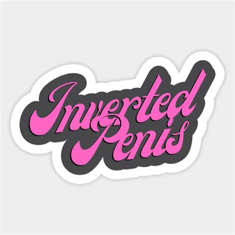 Inverted Penis Small Penis Sticker Teepublic