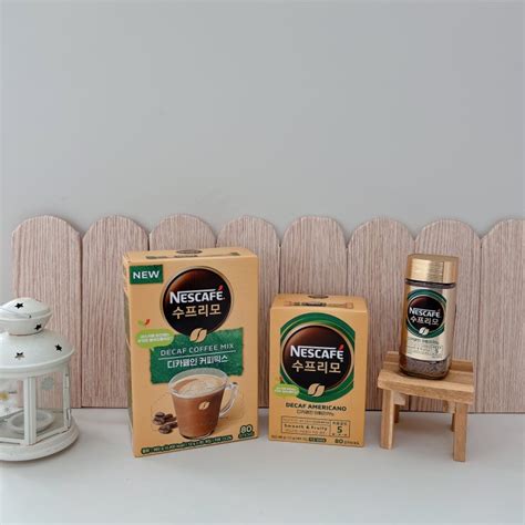산미 적은 디카페인 커피 추천 네스카페 수프리모 디카페인 네이버 블로그