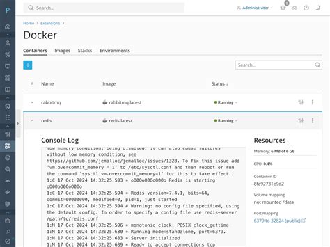 Docker Extension Plesk