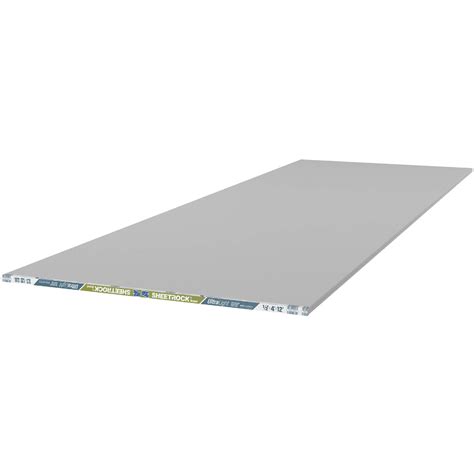 Sheetrock 12 In X 4 Ft X 8 Ft Ultralight Drywall Panel Do It Best