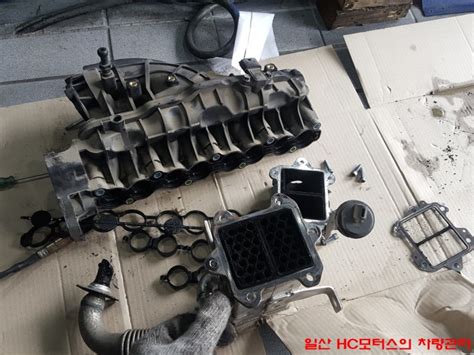 싼타페dm 매연냄새 디젤차량매연관리 흡기크리닝 흡기탈착크리닝 Dpf탈착크리닝 배기가스저감장치크리닝 브레이크오일교환 오토미션오일교환 엔진오일교환 Hc모터스