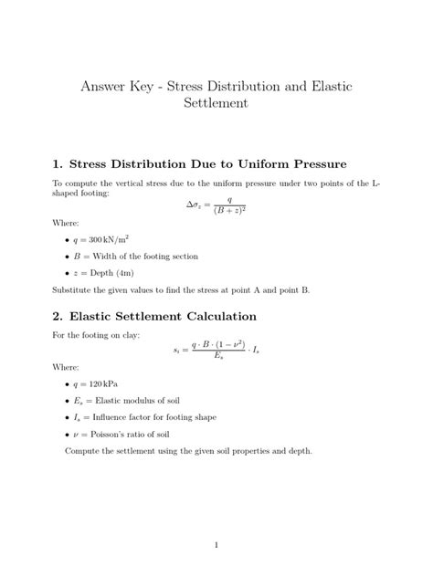 Elastic Settlement Calculation Guide Pdf