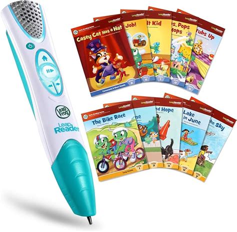 Leapfrog Leapreader System Learn To Read 10 Book Mega Pack Teal Online Exclusive
