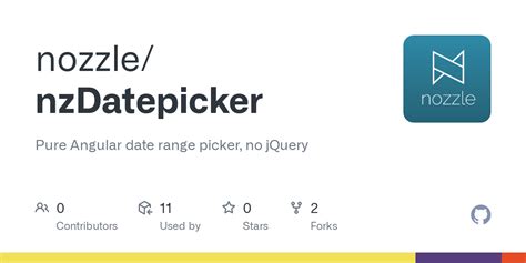 GitHub Nozzle NzDatepicker Pure Angular Date Range Picker No JQuery