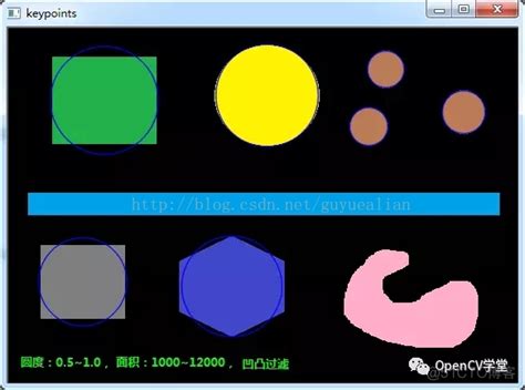 目标检测的图像特征提取之（四）opencv中blob特征提取与几何形状分类 51cto博客 Opencv图像特征提取与识别