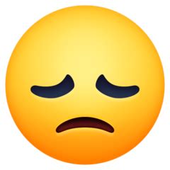 😞 Disappointed Face Emoji