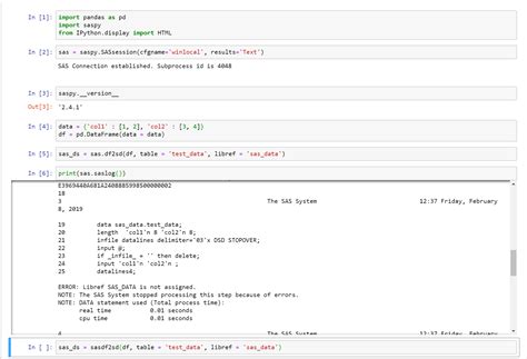 Sasdf2sas Method Call Does Not Trap Missing Libref · Issue 205 · Sassoftwaresaspy · Github