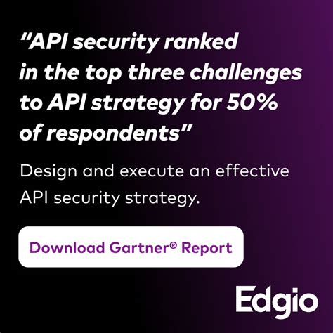 Brian Parkinson On Linkedin Gartner Report Api Security Edgio