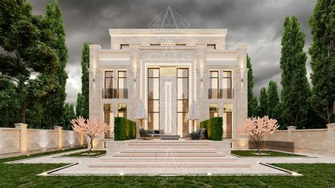 «diamond Дом в стиле неоклассика Arhistation Мощная Архитектура и Дизайн