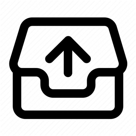 Outbox Sent Messages Queue Pending Icon Download On Iconfinder