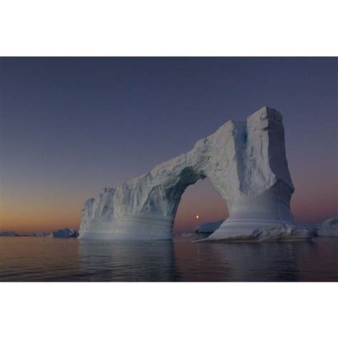 Mammoth Iceberg Arch At Pleneau Bay Antarctic Peninsula