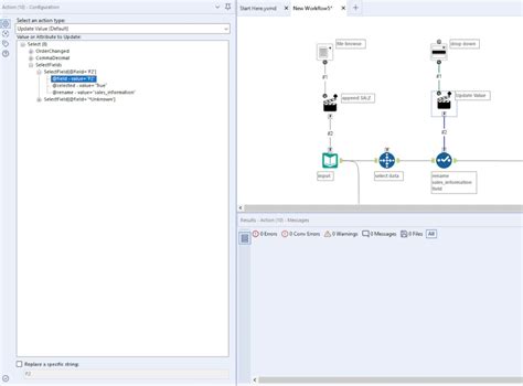 building a drop down select tool in alteryx analytical applications