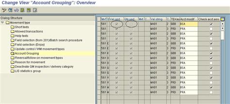 Sap Movement Type Table Stackasrpos