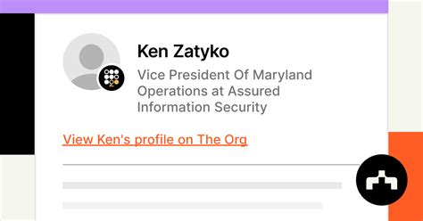 Ken Zatyko Vice President Of Maryland Operations At Assured