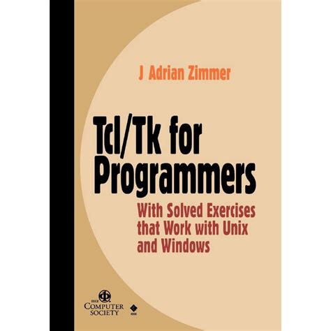 Tcl Tk Programmers W Solved Exercises No Shoptime