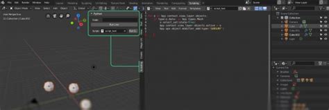 Run Python Command In Blender From 3d View Render Everything