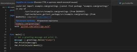 Setting Up A Go Project With Vscode And Devcontainer · Issue 52134 · Golanggo · Github
