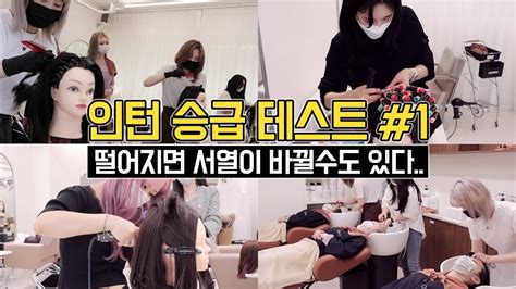 떨어지면 퇴사각 준비단디 해야하는 인턴 승급테스트 Youtube