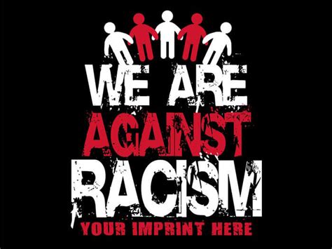 Black History Month Banner Customizable We Are Against Racism