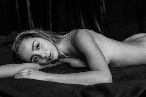 Paige Jimenez Black And White Topless 8