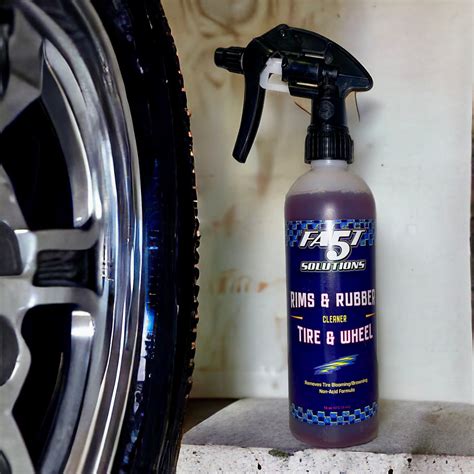Fast 5 Solutions Rims And Rubber Tire And Wheel Cleaner 16oz The Tool Store