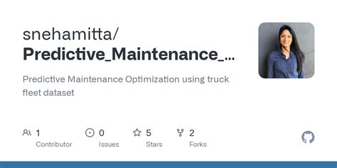 Github Snehamitta Predictive Maintenance Optimization Predictive Maintenance Optimization
