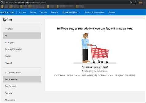 How To Check And Manage Microsoft Purchase History Minitool