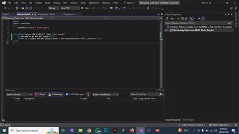 Video Muhammad Nohail On Linkedin Aspnet Webdevelopment Json