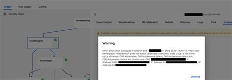 Frontend Couldnt Get Logs Pod And Events Of Any Pipeline