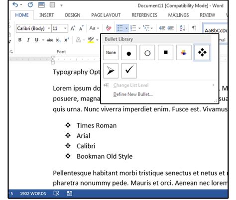 How To Make Word Custom Bullet Points To Enhance Your Documents Pcworld