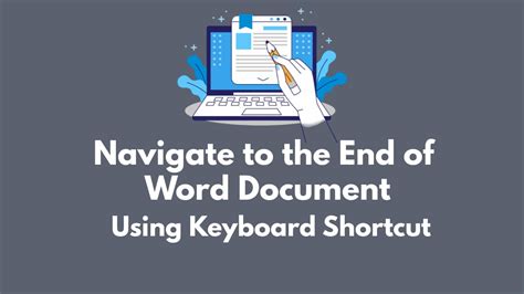 Keyboard Shortcut Navigating To The End Of Word Document Excellopedia
