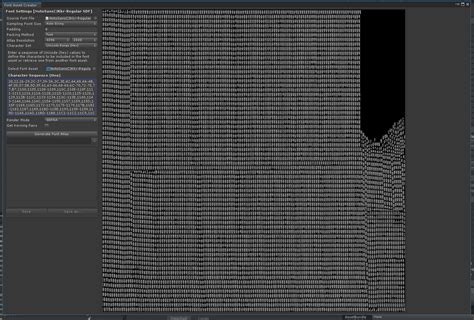 outofmemoryexception out of memory on fontengine