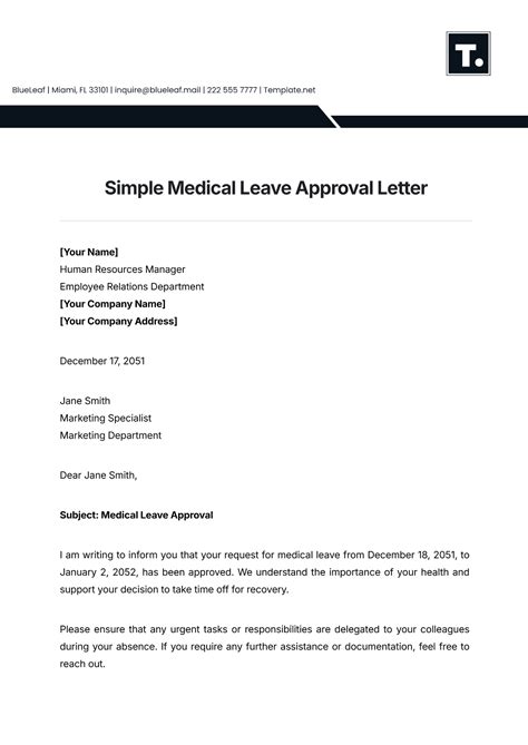 Free Medical Condition Letter Template To Edit Online
