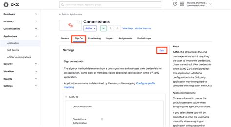 Okta Single Sign On Sso Setup Guide Contentstack