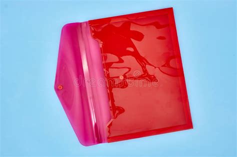 Plastic Document Envelope Stock Photo Image Of Isolated 87626782