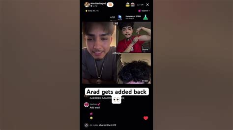 💀😭 Tiktok Live Funny Shorts Arad Dkane Chino Alex Alan
