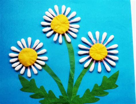 Аппликация цветы пошаговый мастер класс создания аппликации из цветной бумаги и картона фото