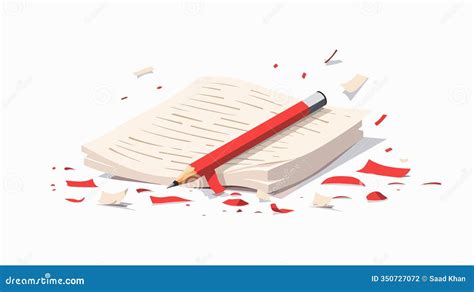 Professional Document Review For Grammar And Spelling Check Concept Stock Illustration