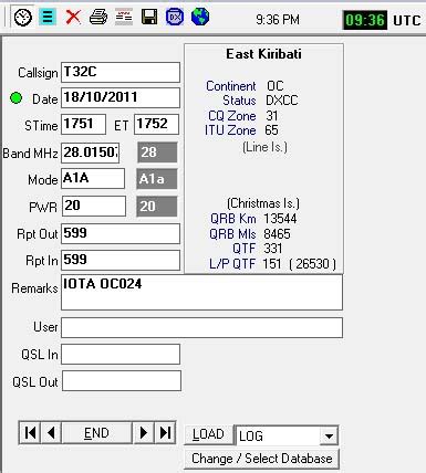 This Is Where You Will Input And Edit Your QSO Data