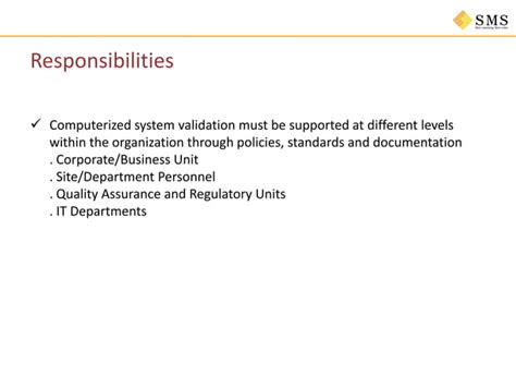 Computerized System Validationfinal Pdf