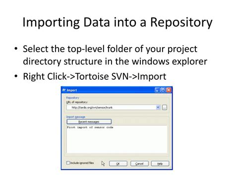 Ppt Tortoise Svn Powerpoint Presentation Free Download Id2470813