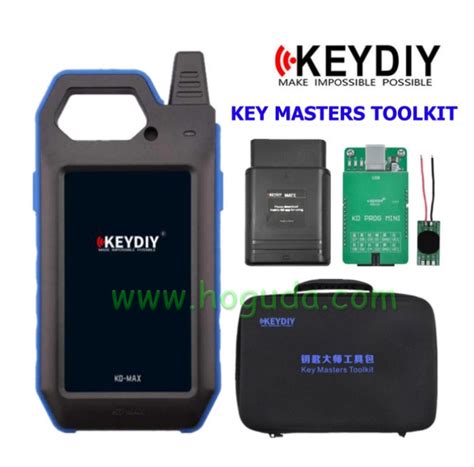 Keydiy Key Masters Tool Kit Include Kd Max Key Programmer Kd Mate And Kd Prog Mini C2 Adpater