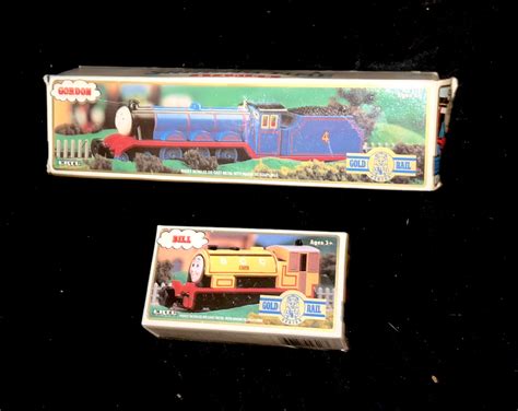 Thomas The Train Shining Time Station Gold Rail Series Bill And Gordon