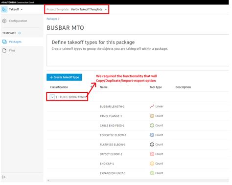 Copyingduplicating Option Required In Autodesk Takeoff Type Template Autodesk Community