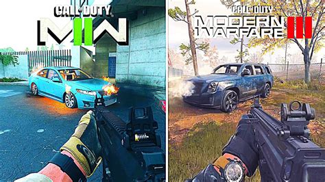 Modern Warfare II Vs Modern Warfare 3 Graphics Details Comparison 2022 2023 FPSHUB FPS