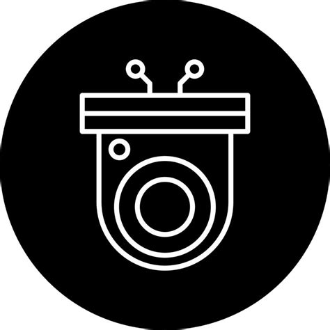 Smart Security Camera Advanced Surveillance Line Circle Inverted 65583974 Vector Art At Vecteezy