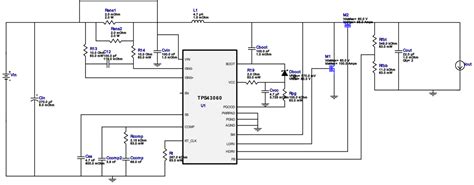 Tps43060 Device Does Not Boost The Voltage Makes A Hissing Sound On Startup And Then Dies