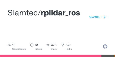 Issues Slamtec Rplidar Ros GitHub